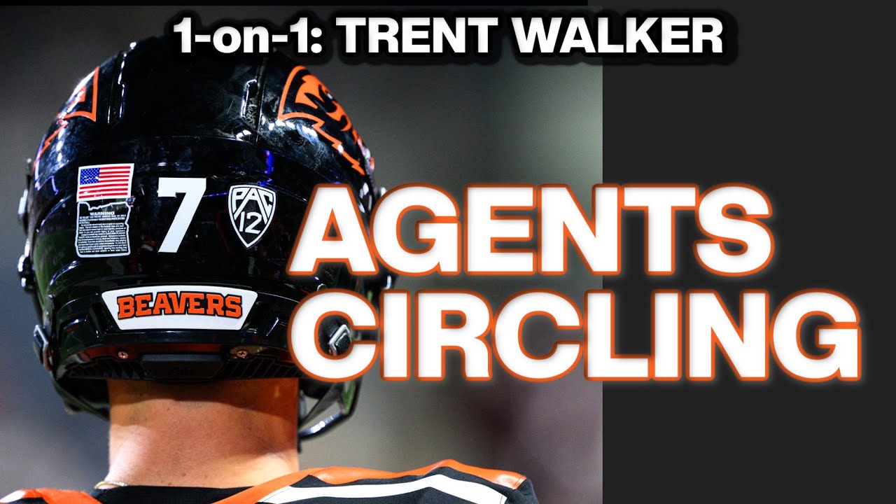 Oregon State's Trent Walker: Agents have dropped into the DMs - YouTube