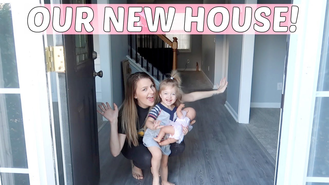 NEW HOUSE TOUR!! Our New Home! 2019 - YouTube