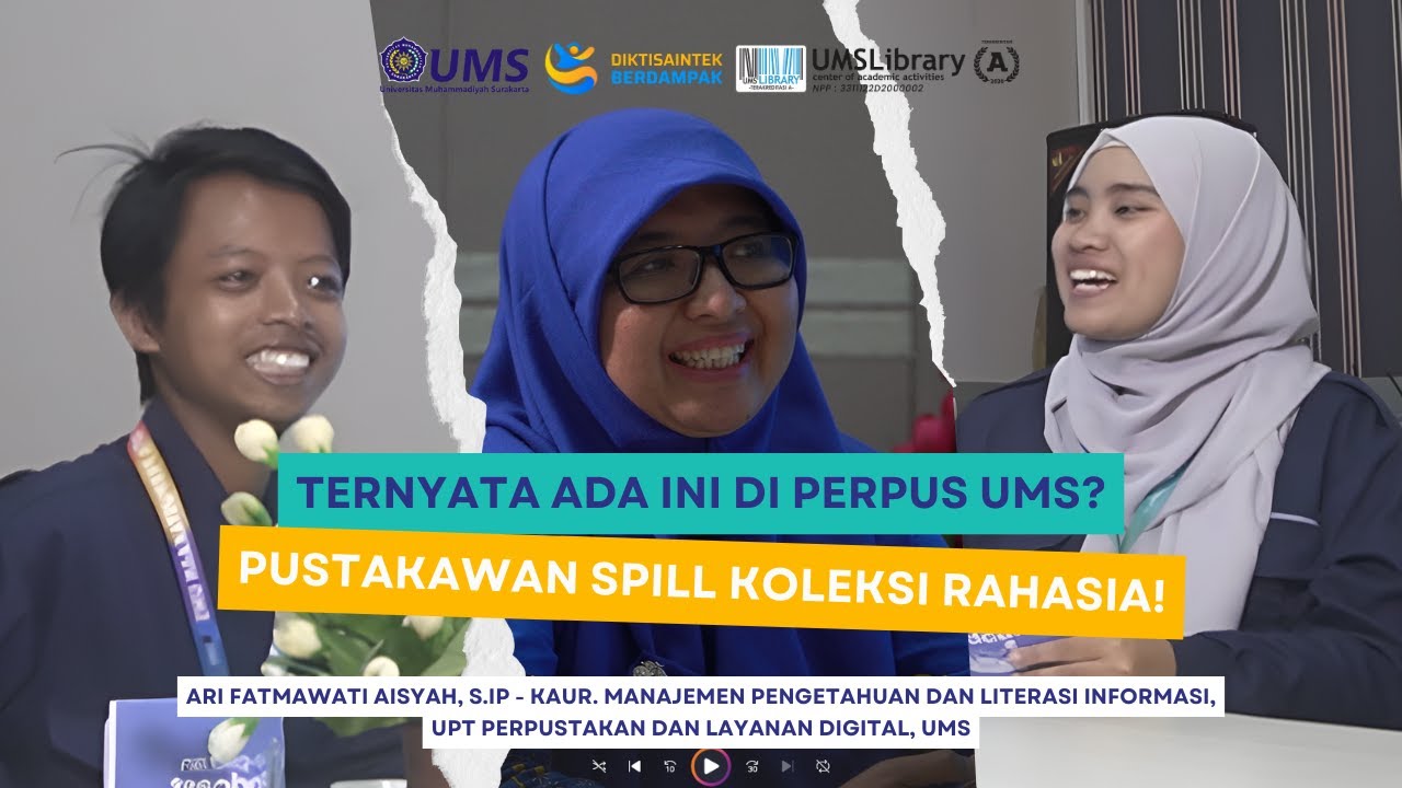 TERNYATA ADA INI DI PERPUS UMS? Pustakawan Spill Koleksi Rahasia! - YouTube