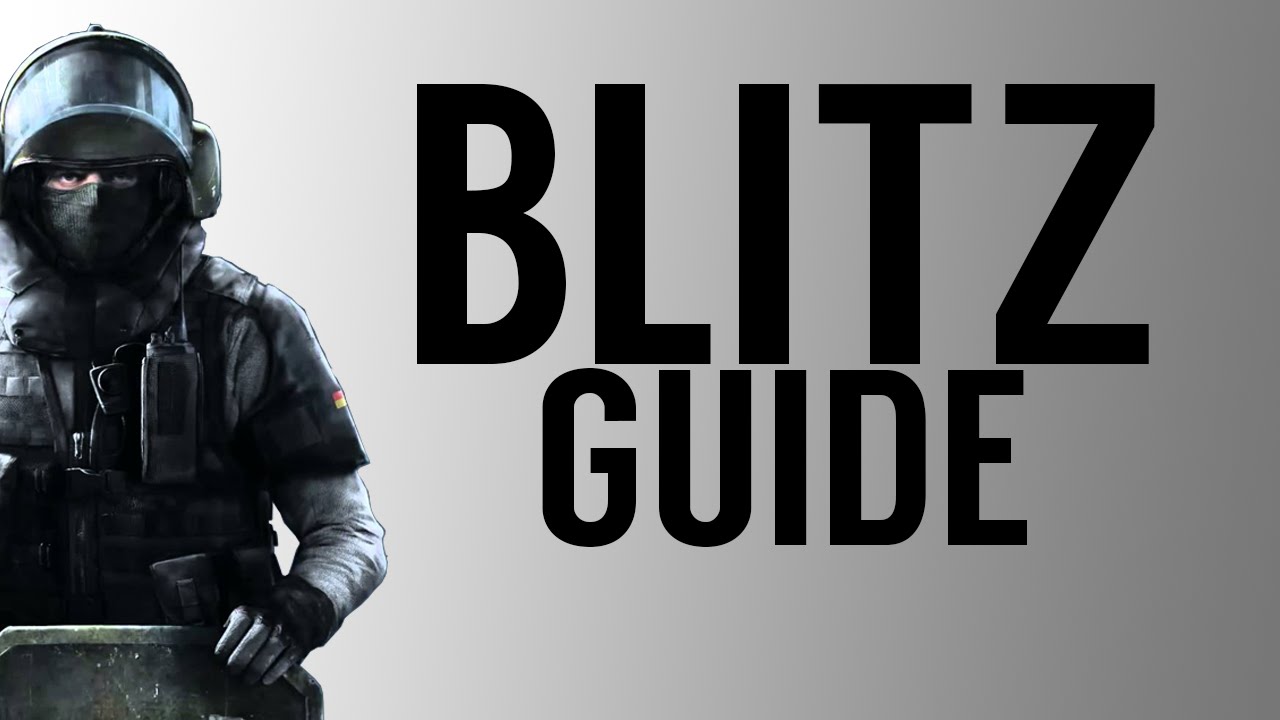 Siege: Operator Guide - Blitz - YouTube
