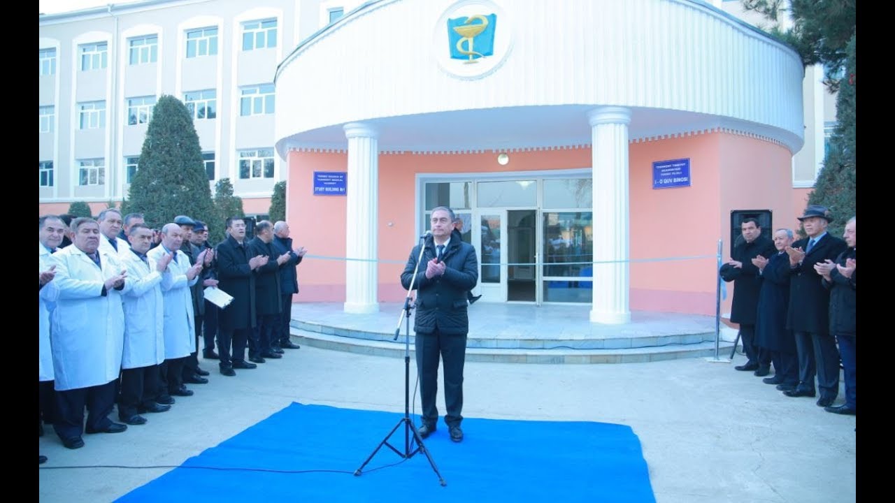 Toshkent tibbiyot akademiyasi Termiz filiali ochilishi - YouTube