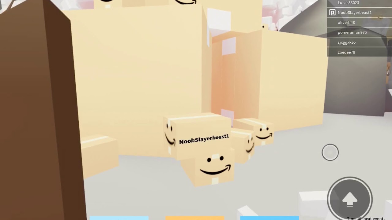 Amazon box is creepy aaahhhhh - YouTube