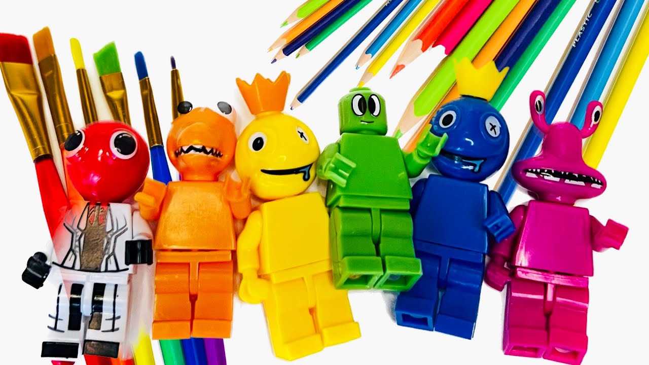 Best Learning Colors with Rainbow Friends, Roblox | Preschool Toddler ...