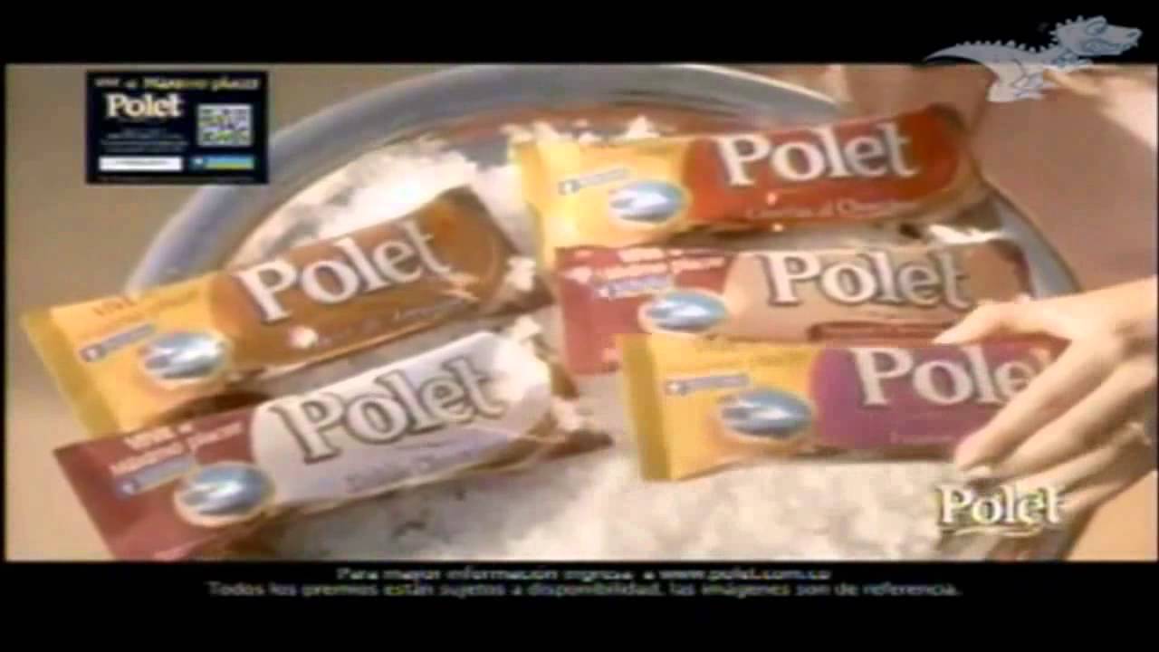 COMERCIAL COLOMBIANO PALETA POLET 2012 - YouTube