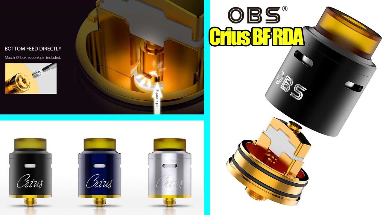 Release date of OBS Crius BF RDA ? | 360° Air flow | Innovative ...