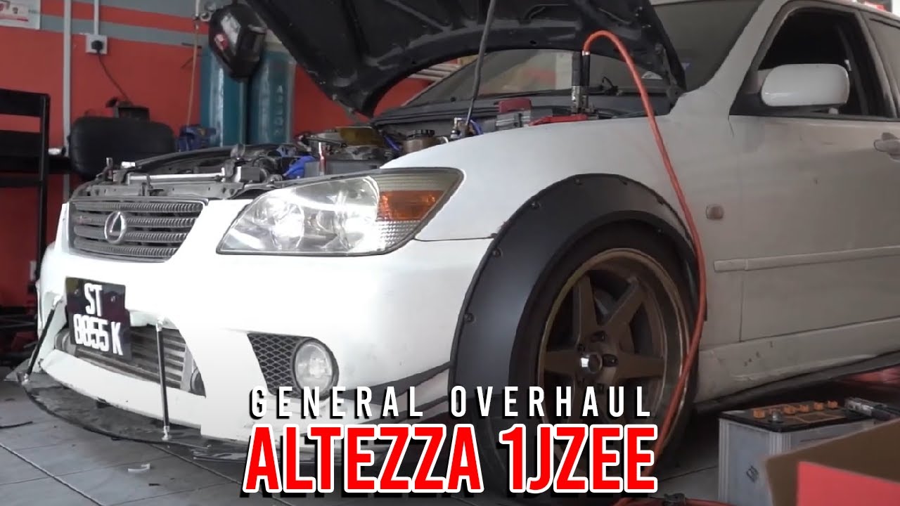 Toyota Altezza | 1JZ Ditala Dengan MaxxECU Mini - YouTube