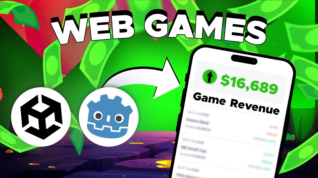 Earn passive income by making games! - YouTube