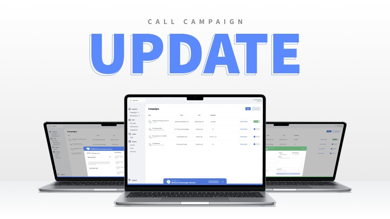 Update to Call Campaigns - YouTube