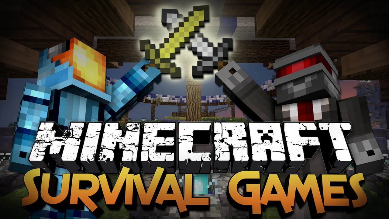 Minecraft: Survival Games #2 - Cloud Survival w/ iHyperlink! - YouTube