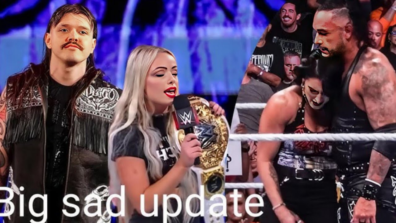 SHOCKING Knee Injury! Rhea Ripley BROKEN by Liv Morgan on Monday Night ...