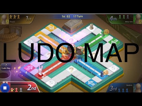 LUDO MAP 😲 || LINE LETS GETRICH - YouTube