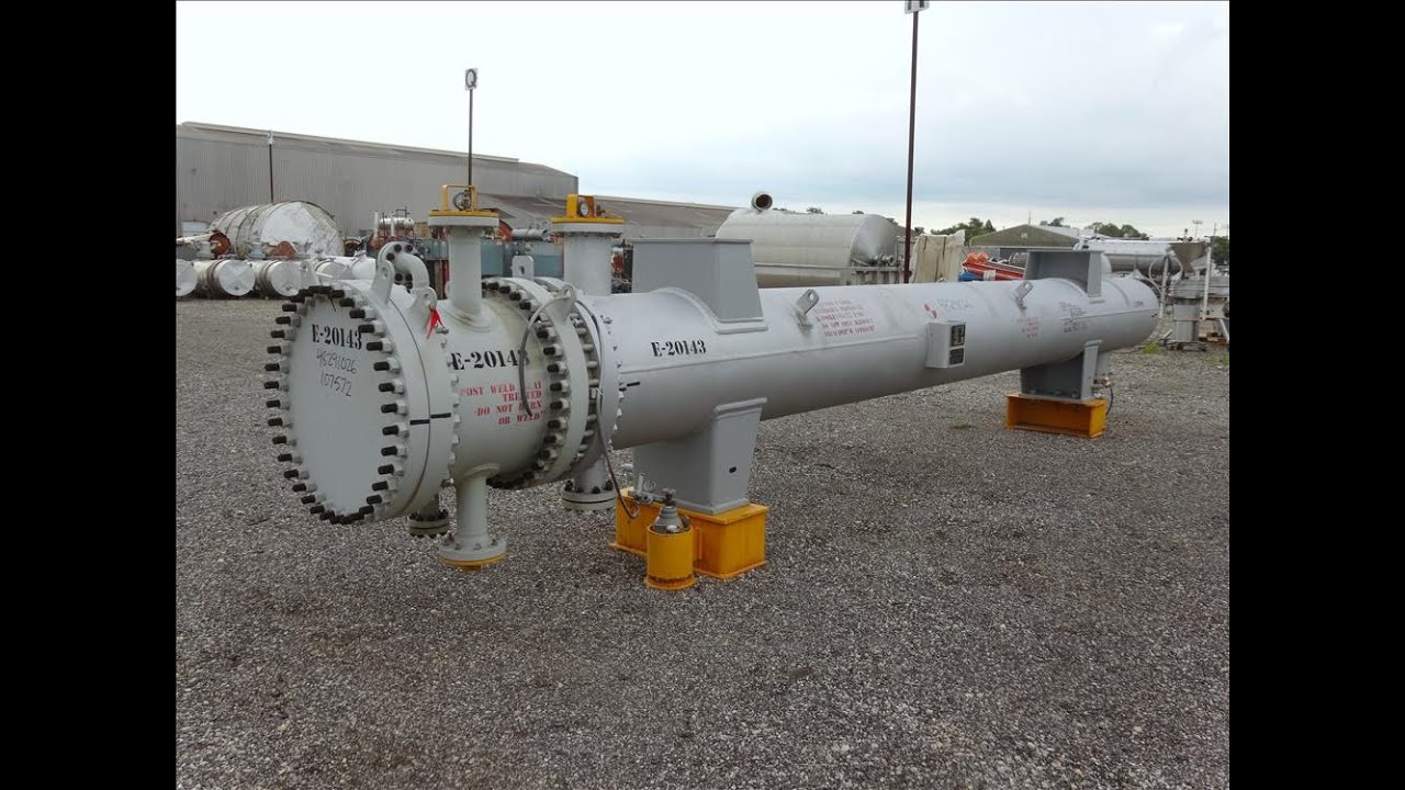 Unused- Ilsung Corporation 4 Pass U Tube Shell & Tube Heat Exchanger ...