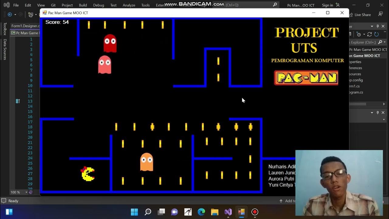 Pembuatan Game Pac-Man menggunakan bahasa c# dengan aplikasi visual ...