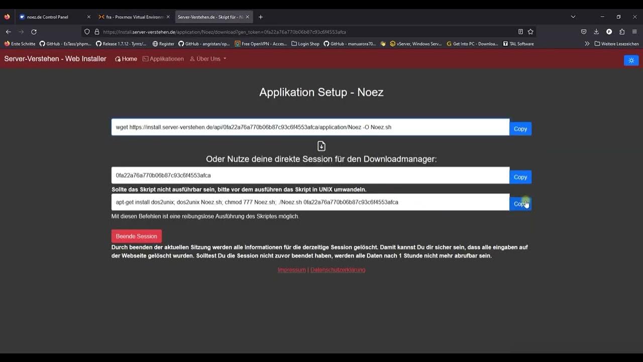 Noez.de - Automatischer Web-Installer für GRE Routing & Proxmox - FlexIPs - YouTube