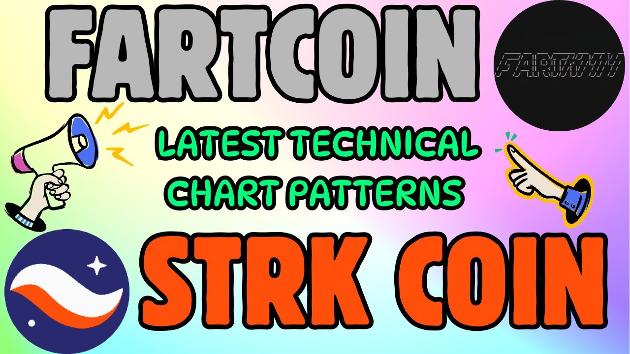FARTCOIN & STRK COIN LATEST TECHNICAL CHART ANALYSIS AND REVIEW! - YouTube