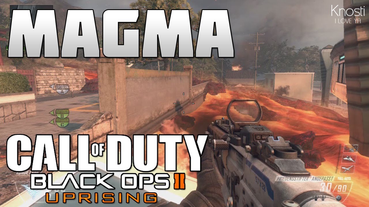 Black Ops 2 UPRISING DLC: Neue Map MAGMA l Mapguide, Spots, Tips and ...