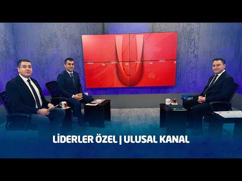 Genel Başkanımız Ali Babacan, Ulusal Kanal'da Liderler Özel programına konuk oluyor