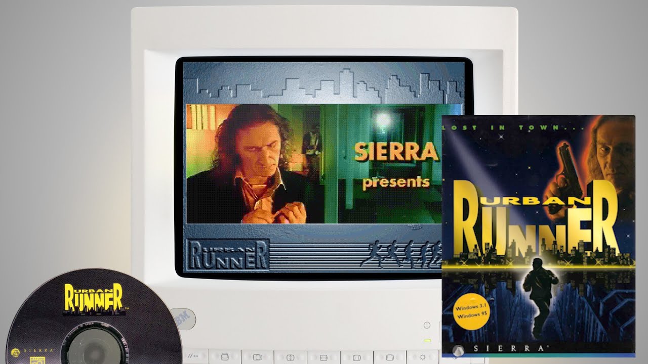 Urban Runner - Sierra On-Line, 1996 - IBM PC (4K) - YouTube