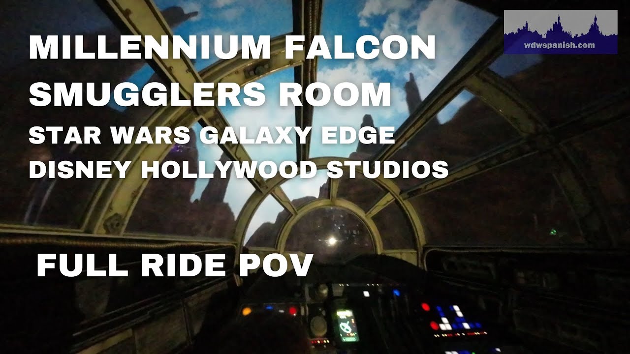 Millennium Falcon Smugglers Room. Disney Hollywood Studios. - YouTube