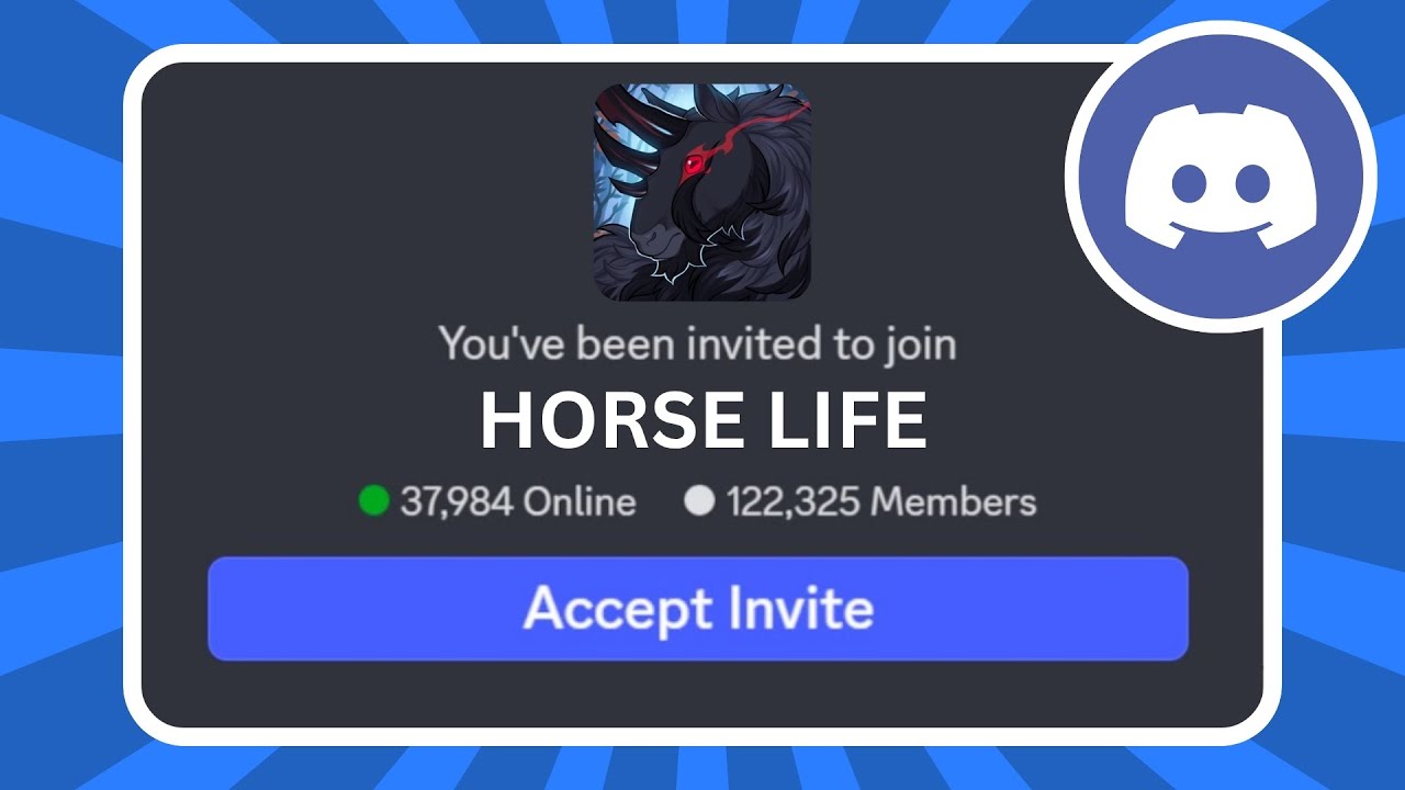 How to Join HORSE LIFE Discord Server - YouTube