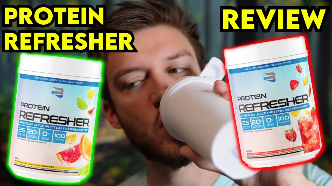 Believe Supplements PROTEIN REFRESHER Citrus Blast Review - YouTube