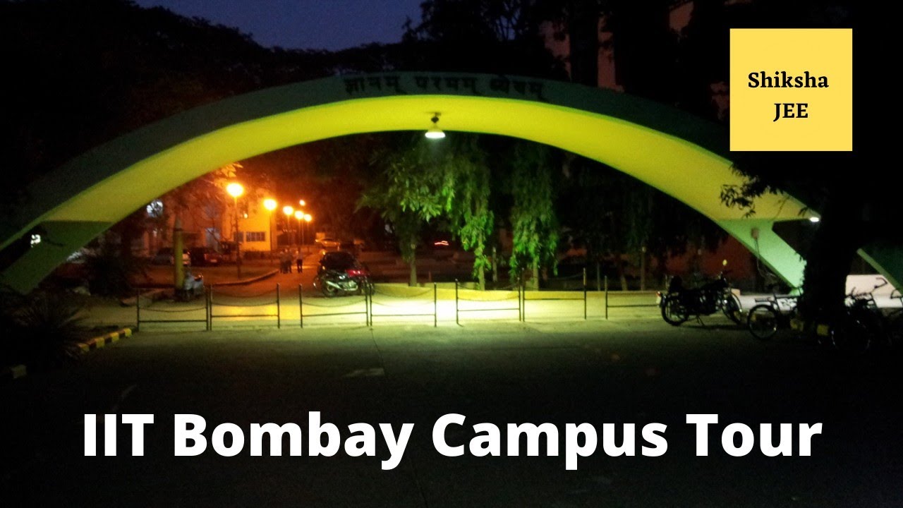 IIT BOMBAY Campus Tour | Drone View of IIT Bombay | IIT Motivation ...