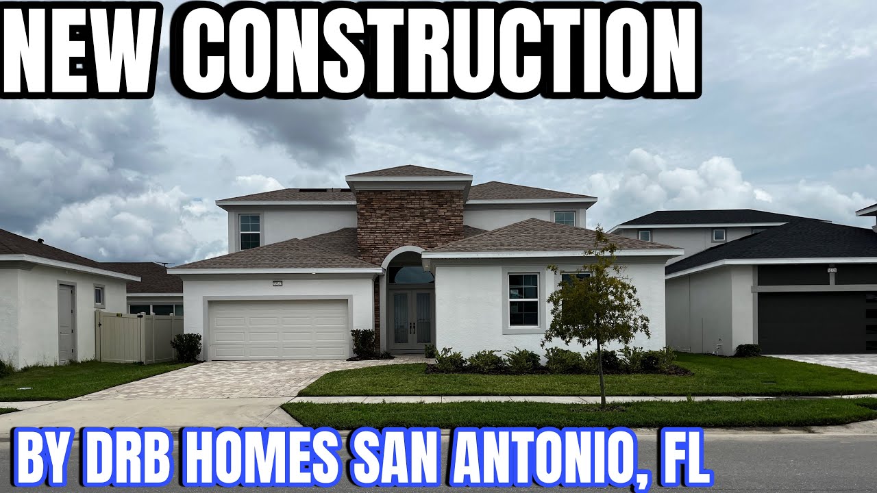 Stunning DBR Model Home Tour🏠in San Antonio, FL | Modern Luxury & Smart ...