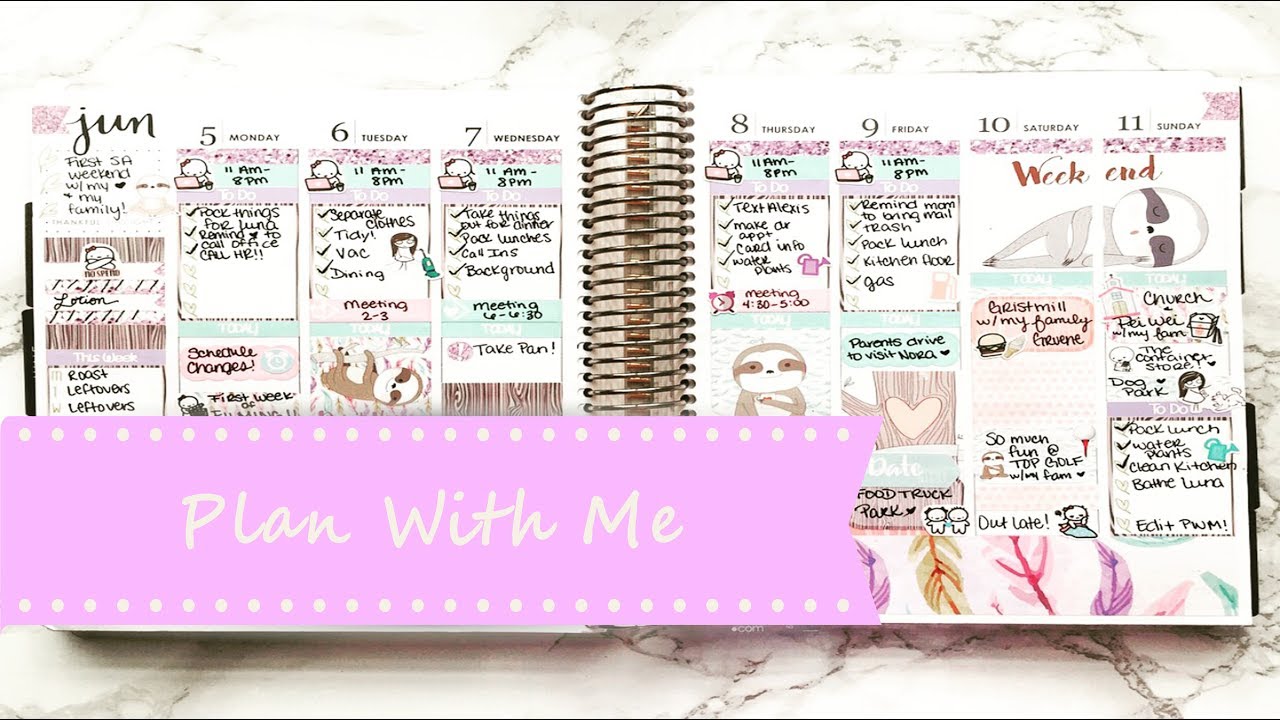 First Ever! - Plan With Me / Plan As I Go // Feat: Lovely Plannerie ...