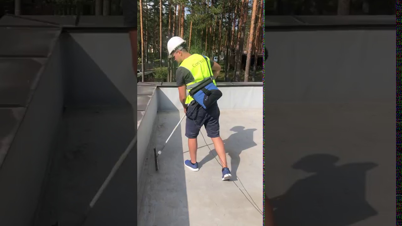 Roof parapet inspection - YouTube