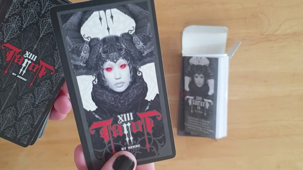 XIII Tarot by Nekro - Fournier Deck - Unboxing and Flick Thru # ...