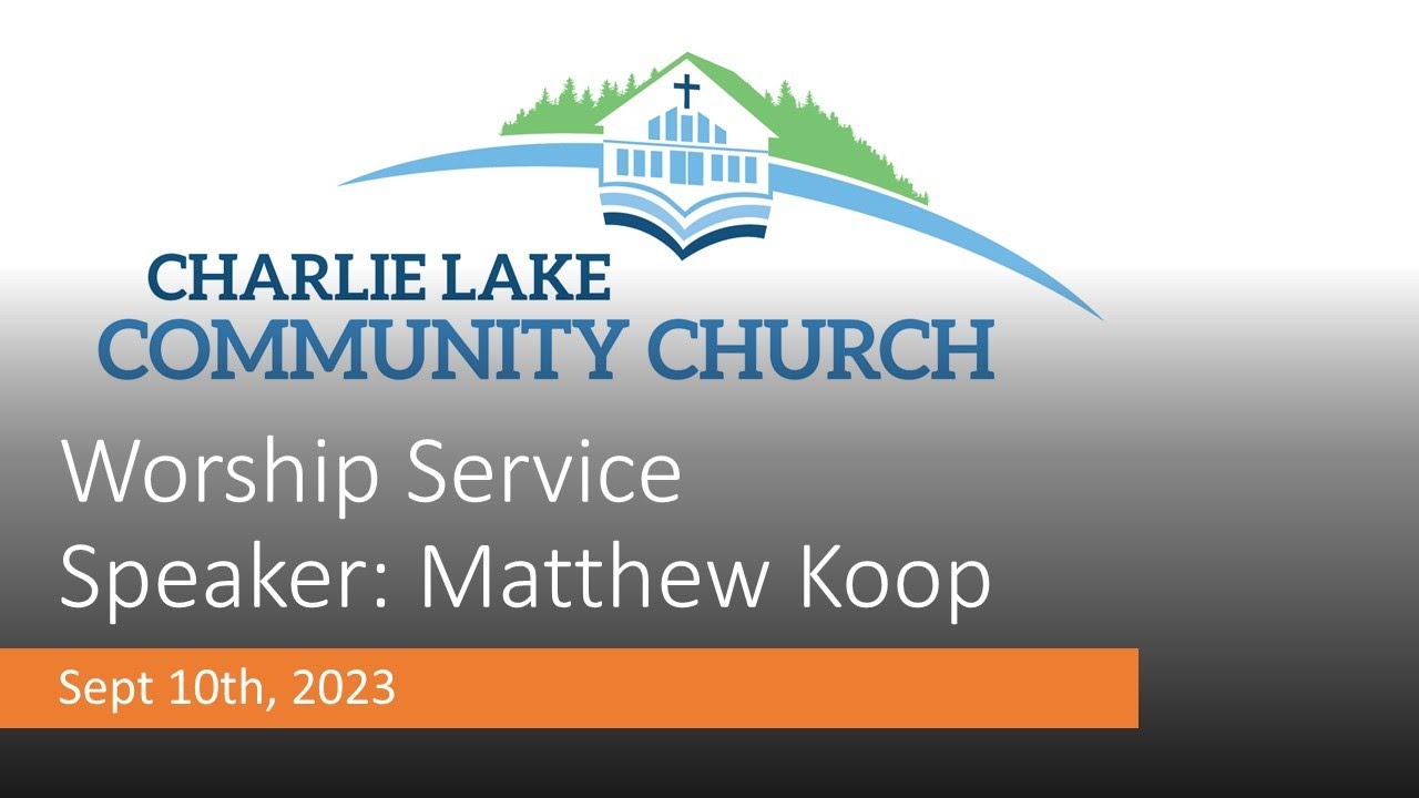Worship Service Speaker - Matthew Koop - YouTube