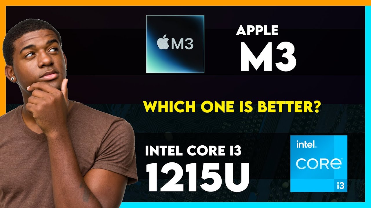Apple M3 vs Intel Core i3 1215U Comparison - YouTube