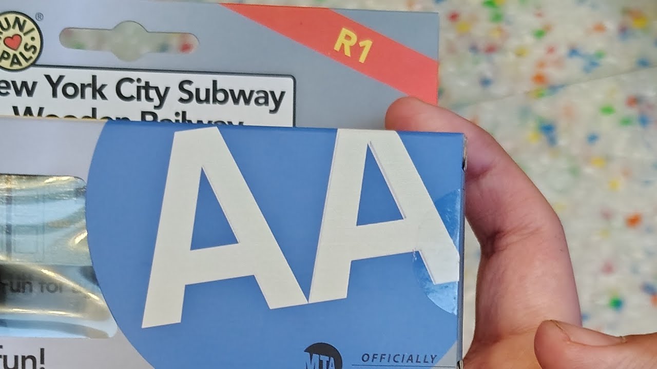 R1 AA Train Unboxing Part 2 - YouTube