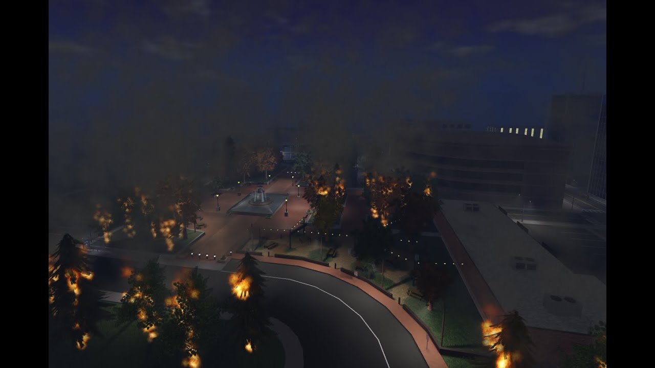 Największy pożar Los Angeles! | LA rp - YouTube