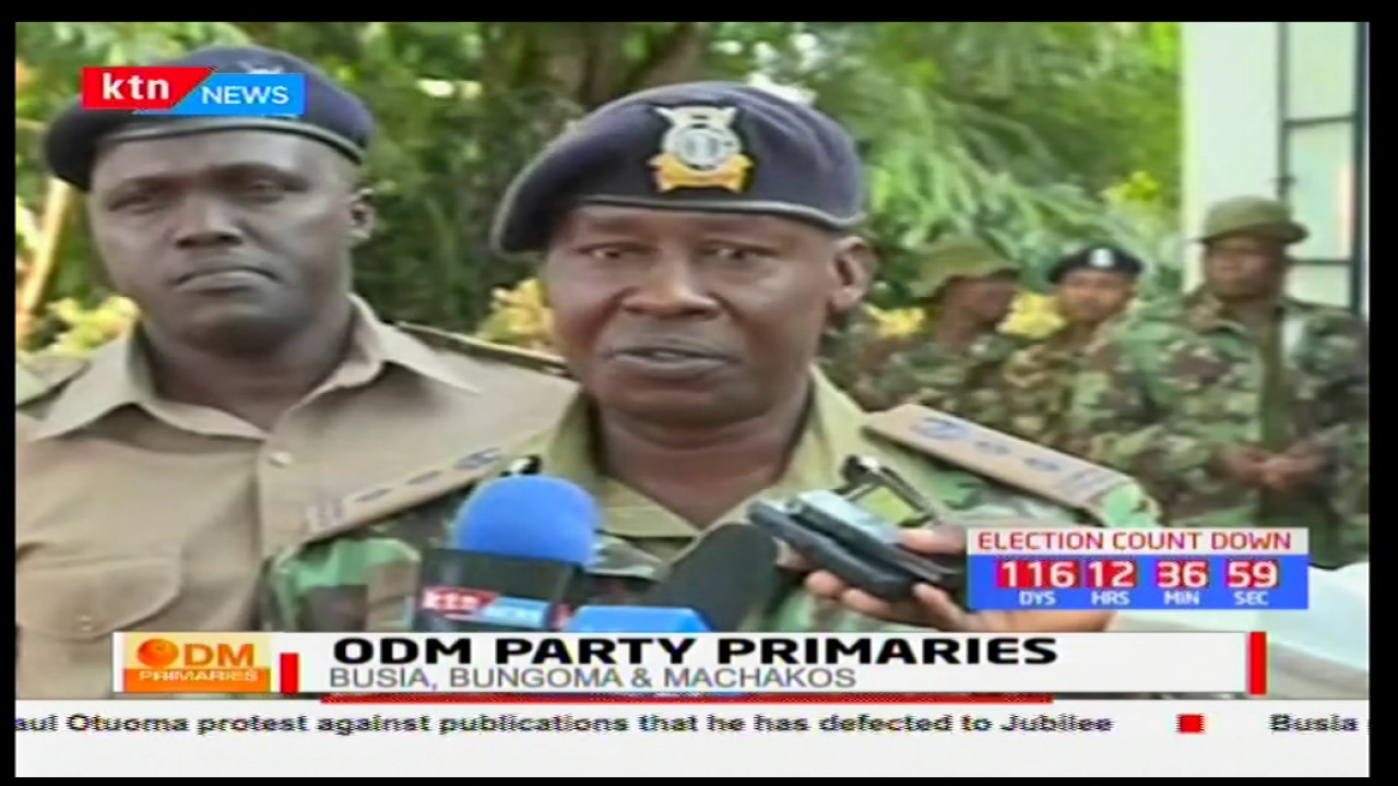 Analysis of ODM party primaries part 1 - YouTube