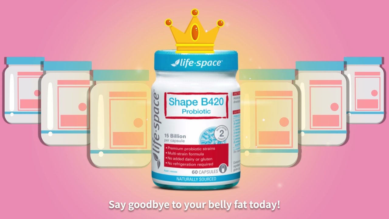 Life-Space Shape B420 Probiotic - YouTube