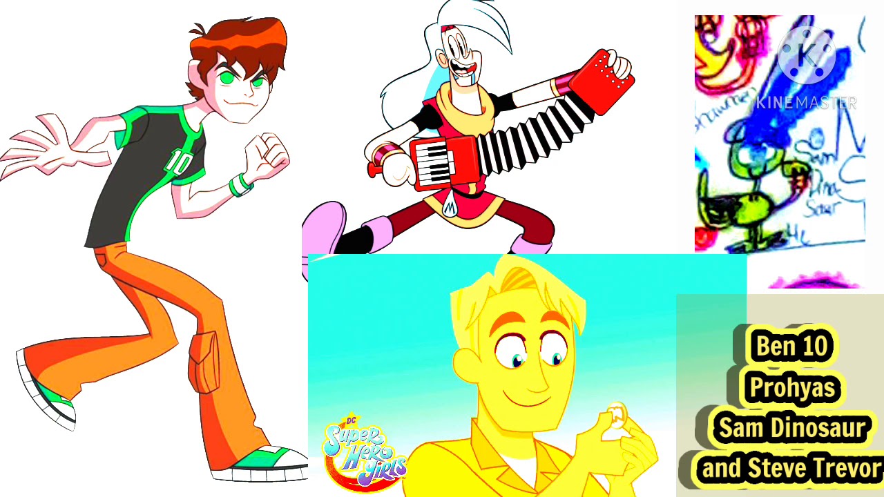 Ben 10 from Ben 10 Omniverse,Steve Trevor DC Superhero Boys, Sam ...