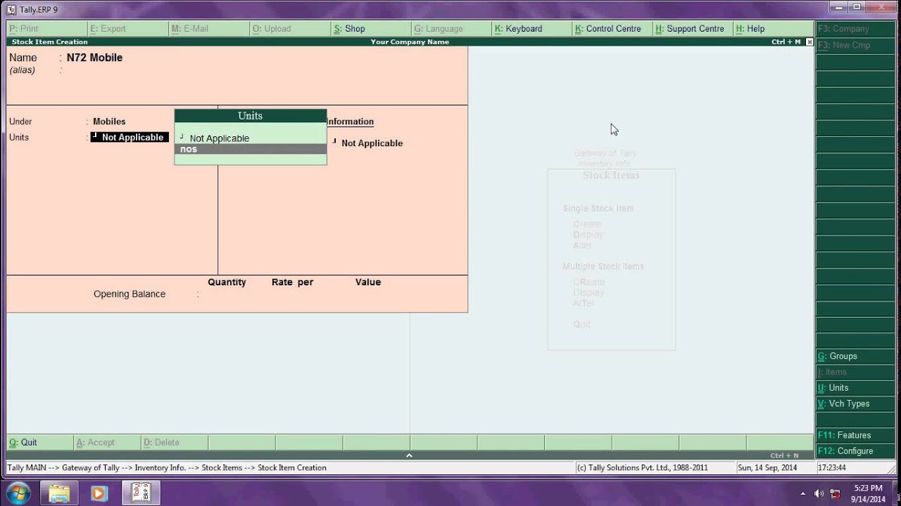 tally erp - tally for beginners - YouTube
