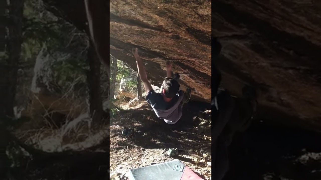 The East Atlanta Santa, V12 First Ascent. Wild Basin, CO - YouTube