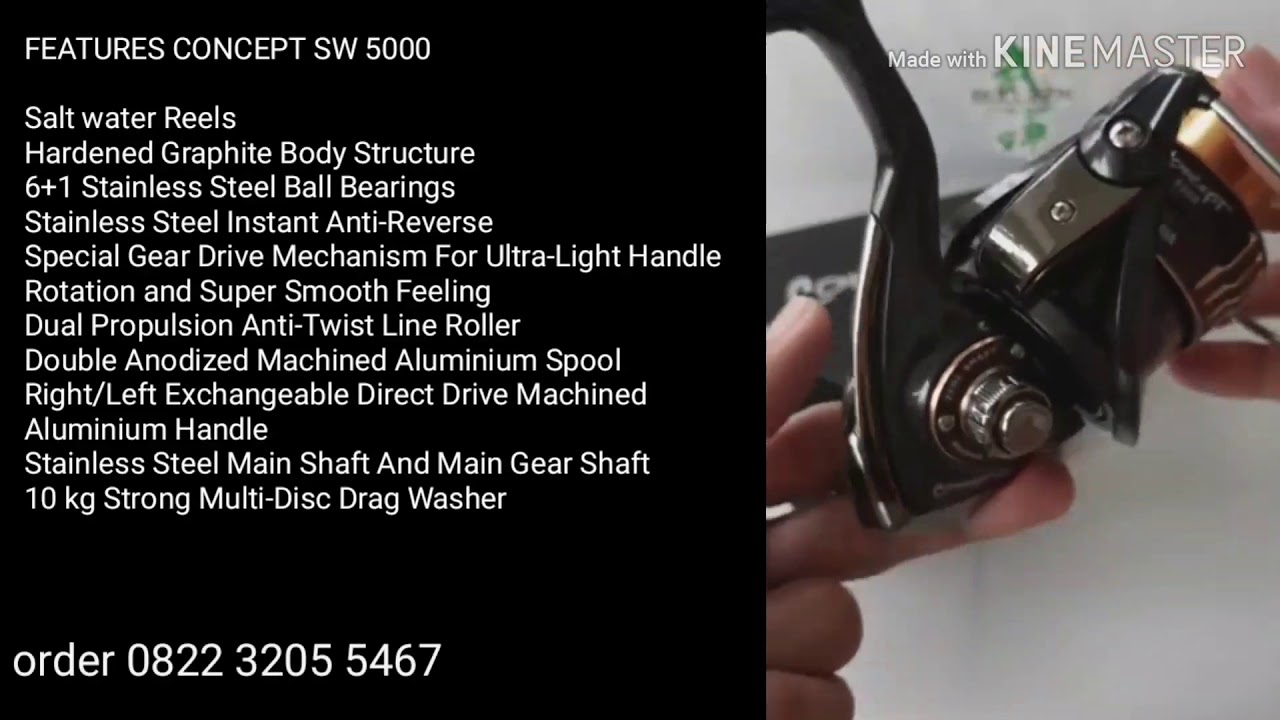 REEL CONCEPT SW 5000 BULLZEN - YouTube