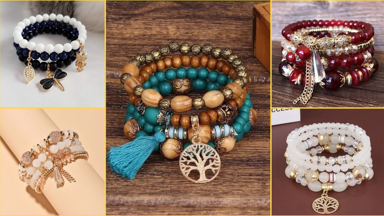 Boho chic bracelet Designs girls || multilayer bracelets || Most ...