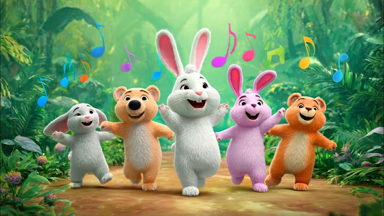 टप-टप नन्हा खरगोश 🐰 | Hindi Rabbit Song for Kids | Bal Geet 2026 - YouTube