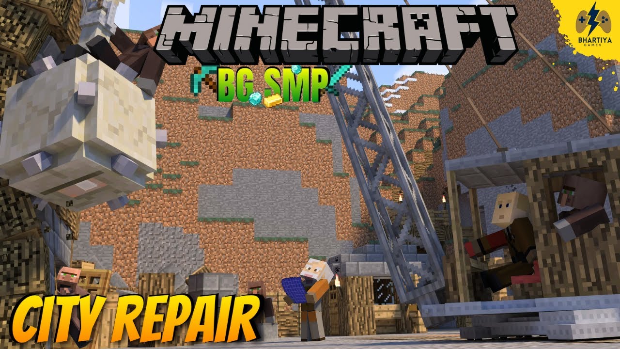 Minecraft Live|Public SMP|BG SMP |City Repair Bhartiya Games|#Subscribe ...