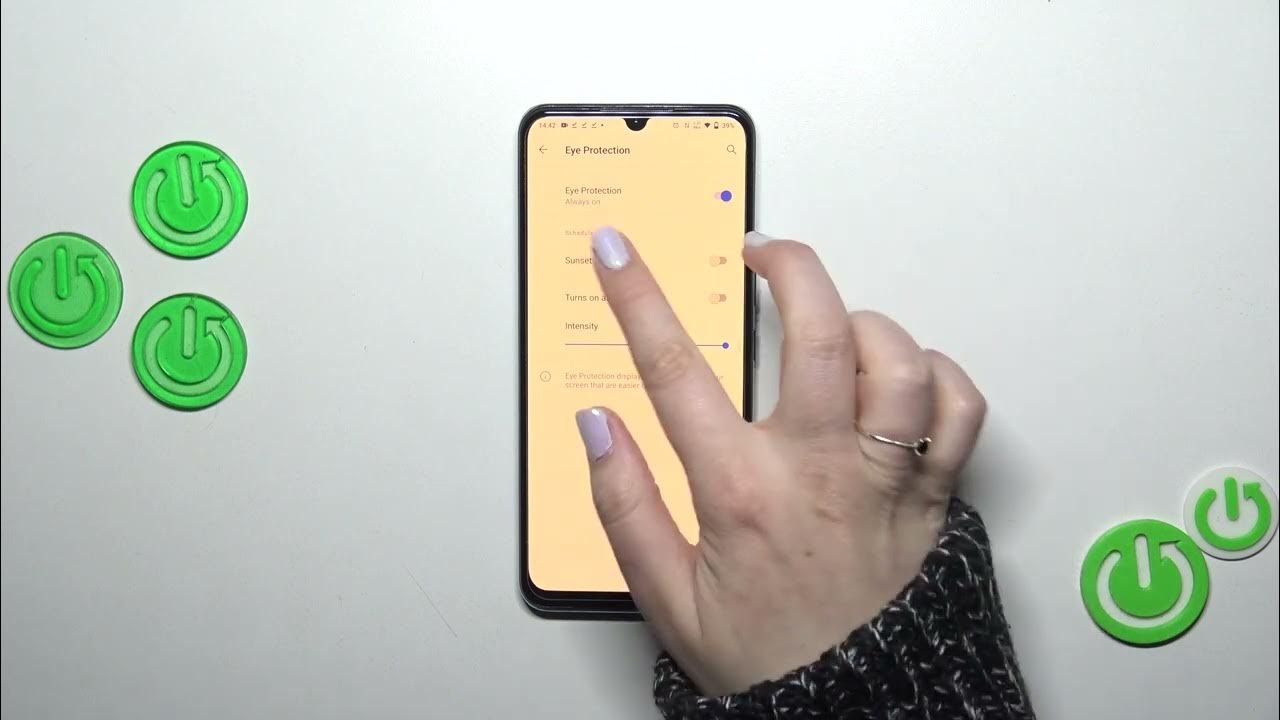 How to Enable Eye Comfort Mode on VIVO V21e / Eye Protection - YouTube