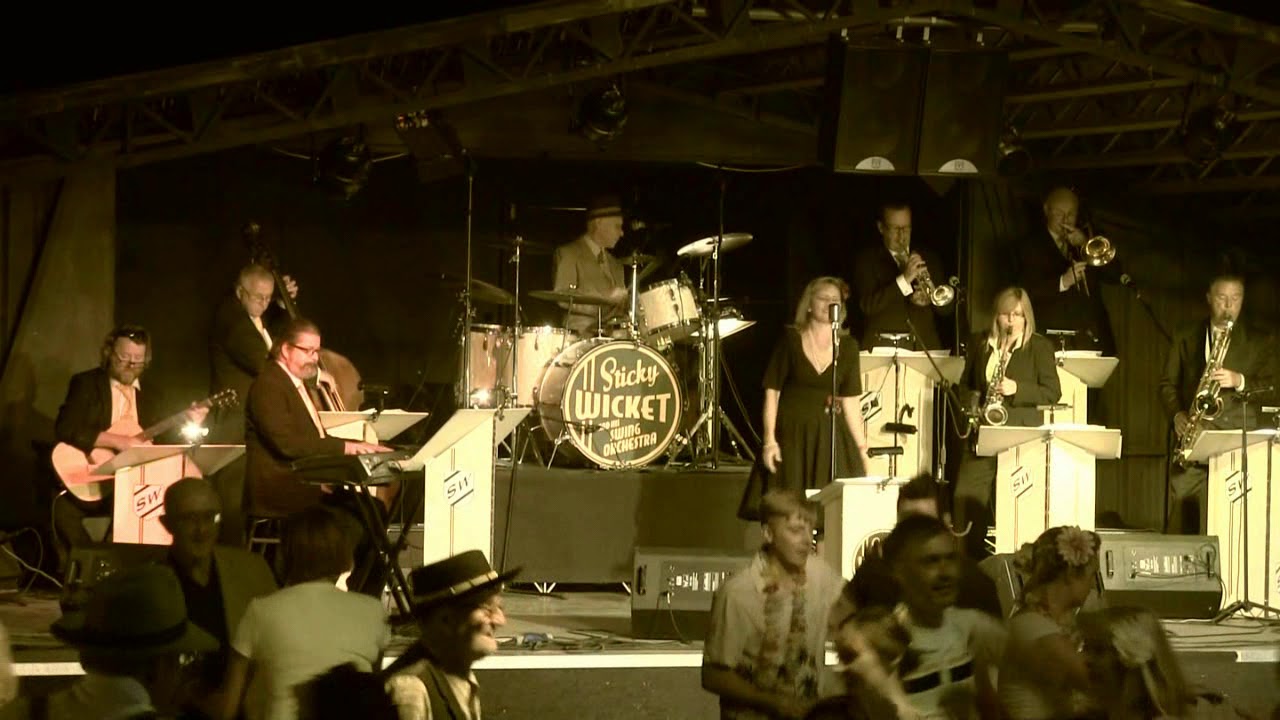 Sticky Wicket & His Swing Orchestra-Control Tower Stage@Twinwood ...