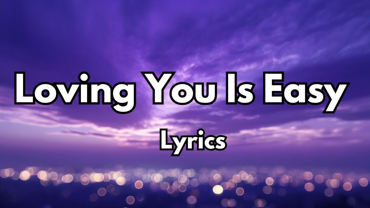Loving you is easy 💋|||English (Lyrics) Most Beautiful Love ️Song 2025 ...