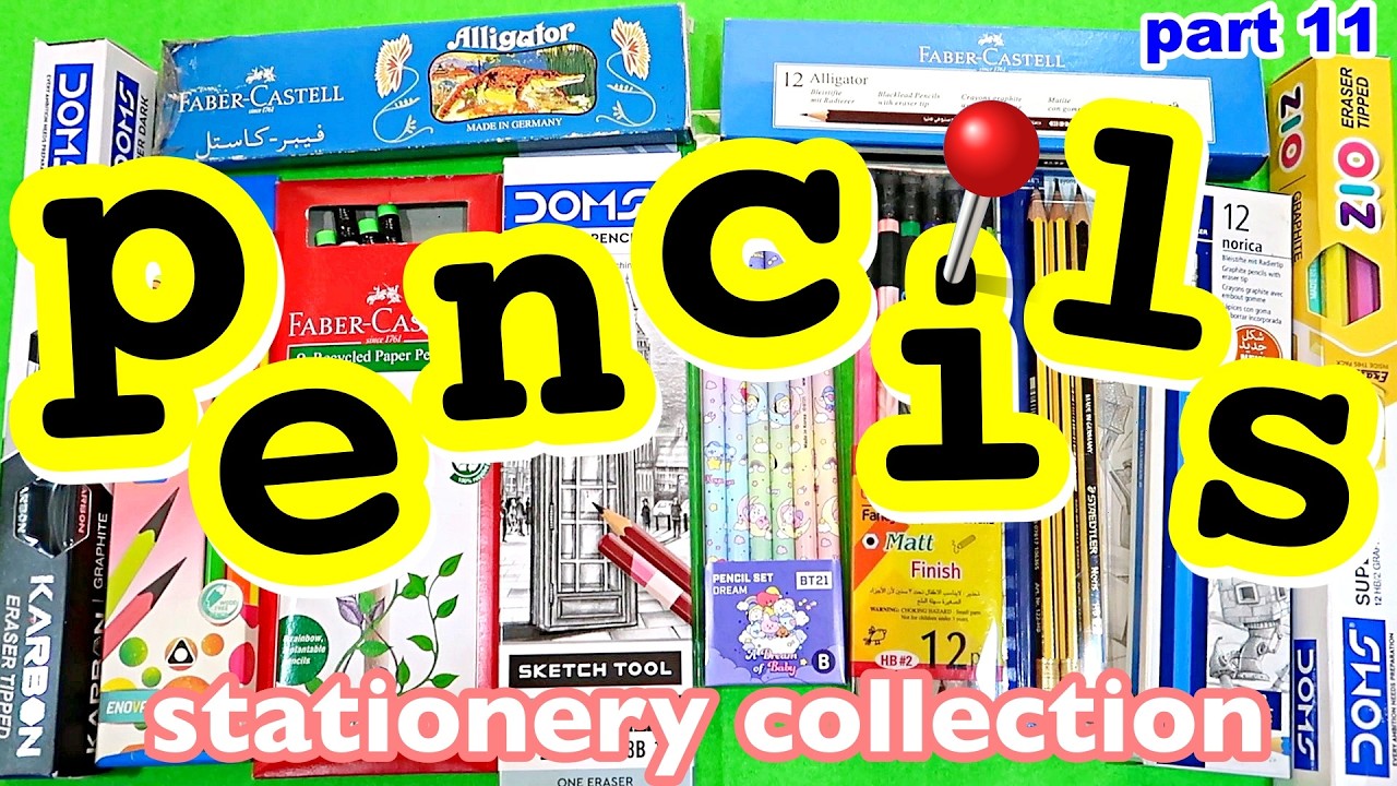 How this Filipino Pencil Collector Judge Pencils *PENCIL COLLECTION May ...