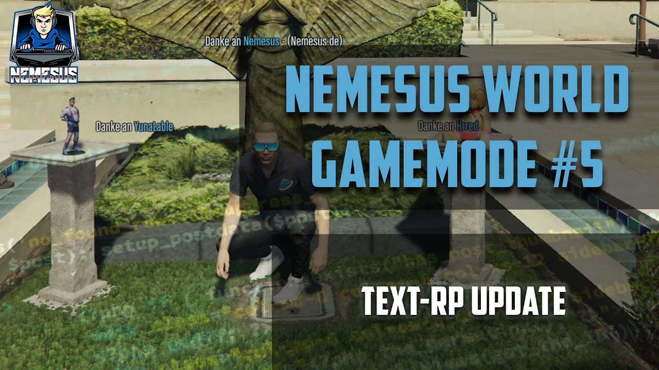 Nemesus World Gamemode #5 - Text-RP UPDATE [RageMP] [Deutsch] - YouTube