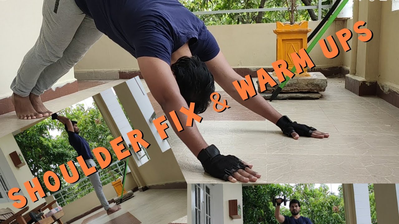 Shoulder warm ups|RaghavsFitness RF| - YouTube