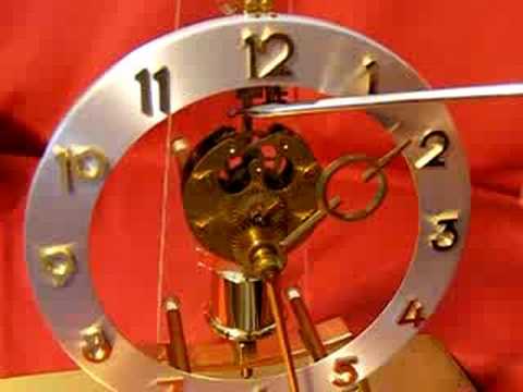 Setup for the Gibson's Anniversary Clock - YouTube